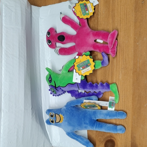 Banban | Toys | All 3 Garten Of Banban Collectible Plush Series 2 ...